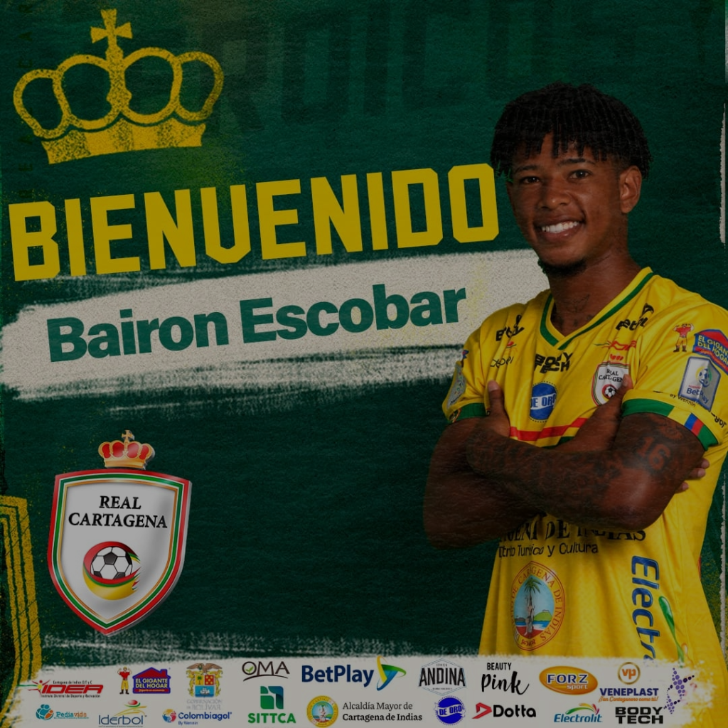 Bairon Escobar: ¿quién es el nuevo fichaje de Real Cartagena?